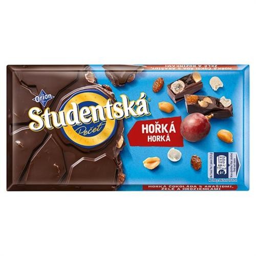 Studentska Chocolate Dark 170g – Slovak-Czech Varieties
