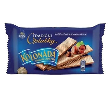 Kolonada wafers with choco-nut filling – Slovak-Czech Varieties