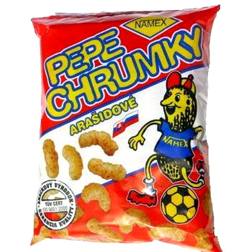 Puffed corn with nuts - Arasidove chrumky – Slovak-Czech Varieties