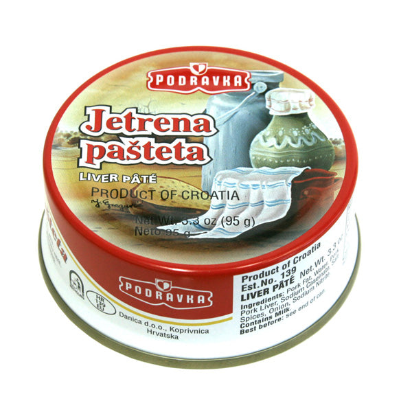 Liver Pate (pastika) 100g – Slovak-Czech Varieties