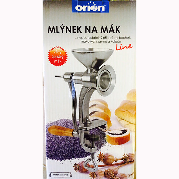 Poppy seed Grinder Heavy Duty Orion (Mlynek na mak) – Slovak-Czech ...