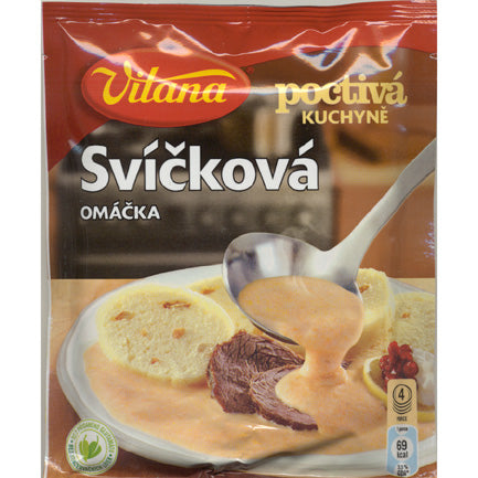 White cream souce mix - svickova – Slovak-Czech Varieties