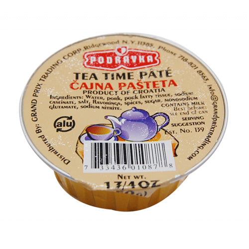 Tea Time Pate (Pastika) Podravka 50g – Slovak-Czech Varieties