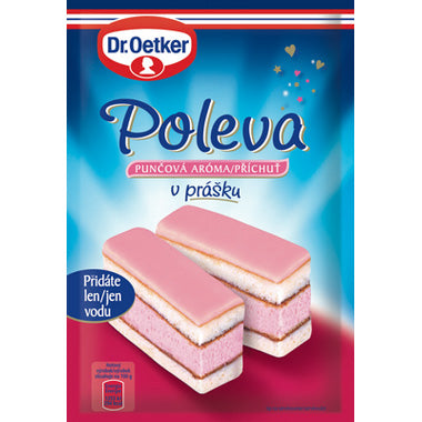 Punch icing Dr. Oetker (Puncova poleva) – Slovak-Czech Varieties