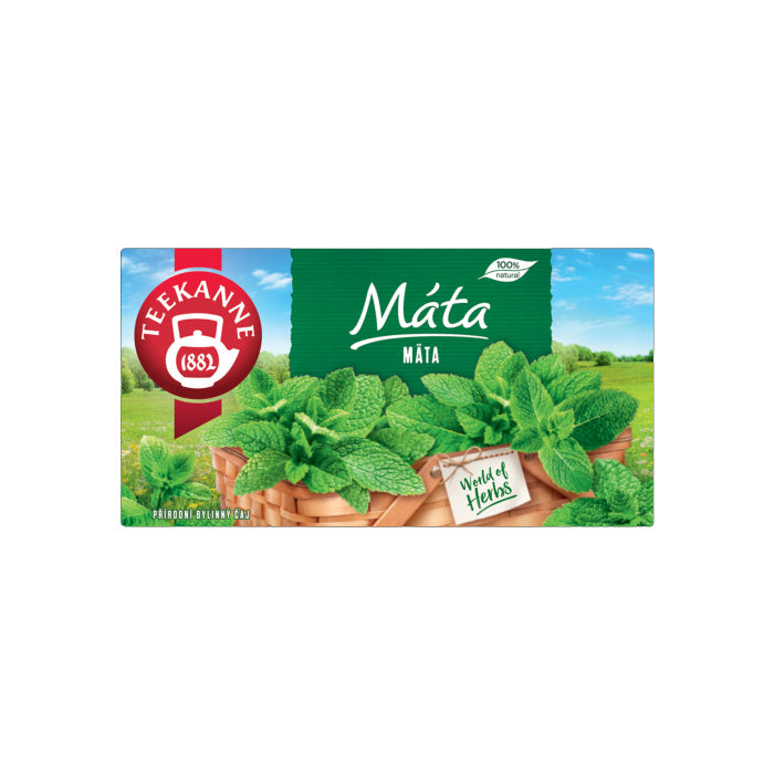 Tea - Caj Peppermint (Mata) Teekanne – Slovak-Czech Varieties