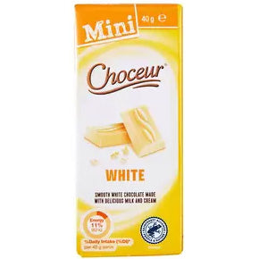 Chocolate Choceur white chocolate 40g – Slovak-Czech Varieties