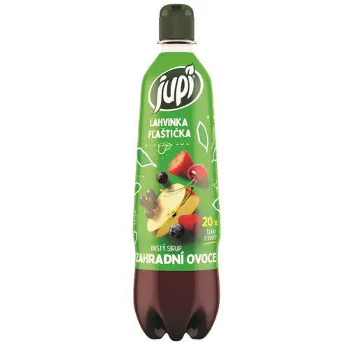 Jupi garden fruit syrup concentrate – Slovak-Czech Varieties