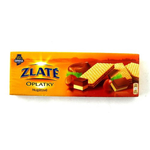 Zlate Oplatky Wafers Nougat – Slovak-Czech Varieties